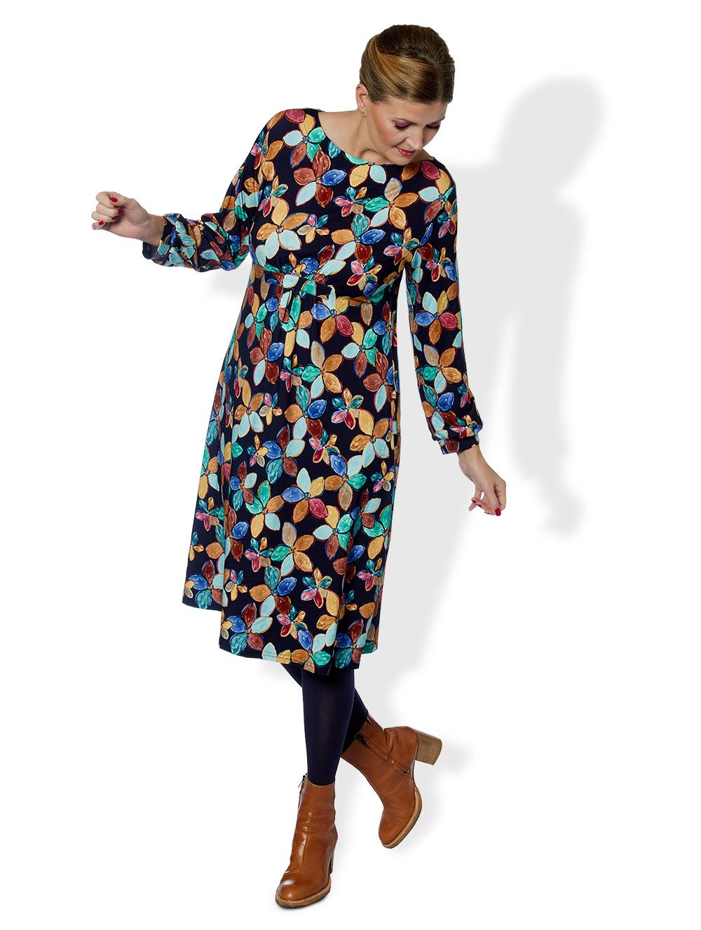 Late Summergarden etMagnolia i viscose jersey